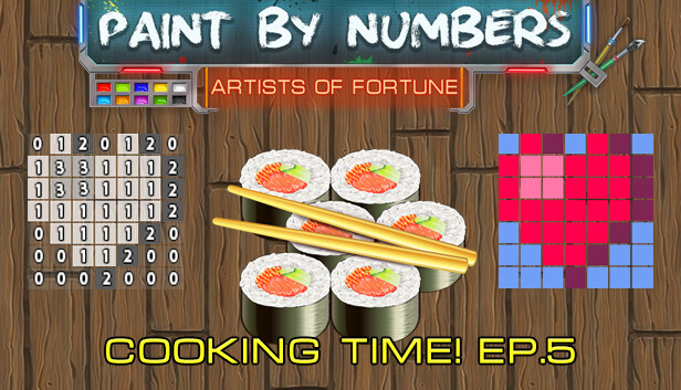 Paint By Numbers - Cooking Time! Ep. 5 on Steam