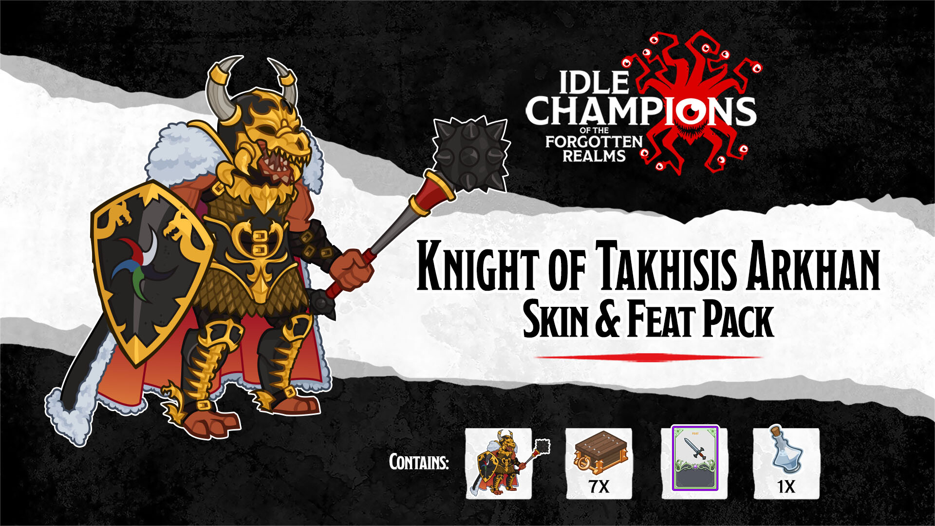Idle Champions - Knight of Takhisis Arkhan Skin & Feat Pack Screenshots ...