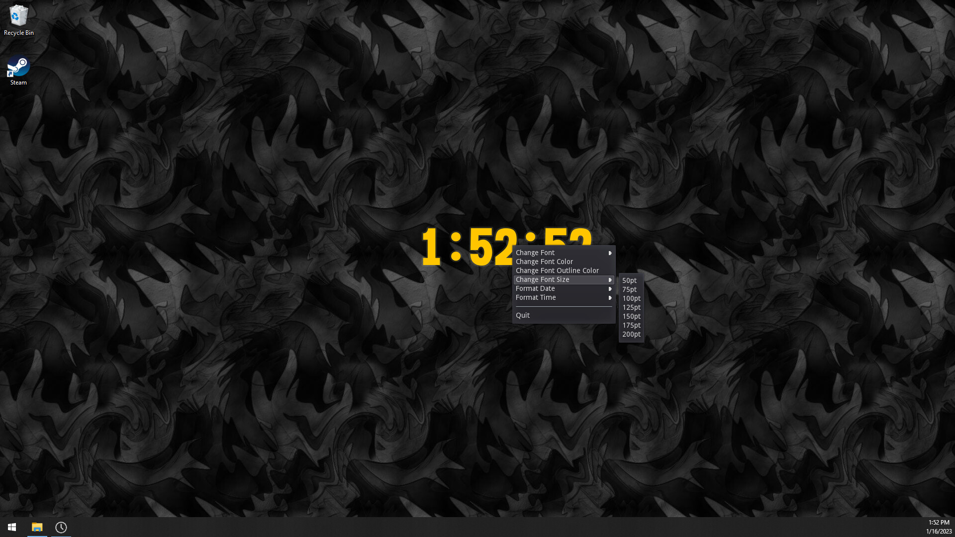 SimpleClock on Steam