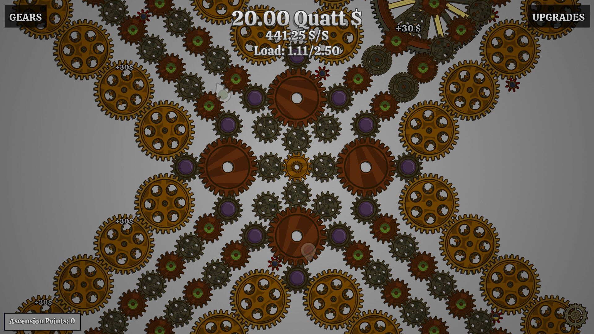 Idling Gears on Steam