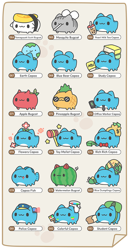 CapooPals - 2023 Summer Pack on Steam