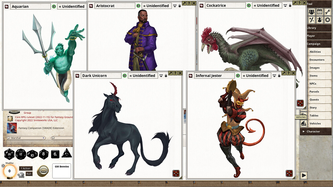 Fantasy Grounds - Fantasy Companion (SWADE) on Steam