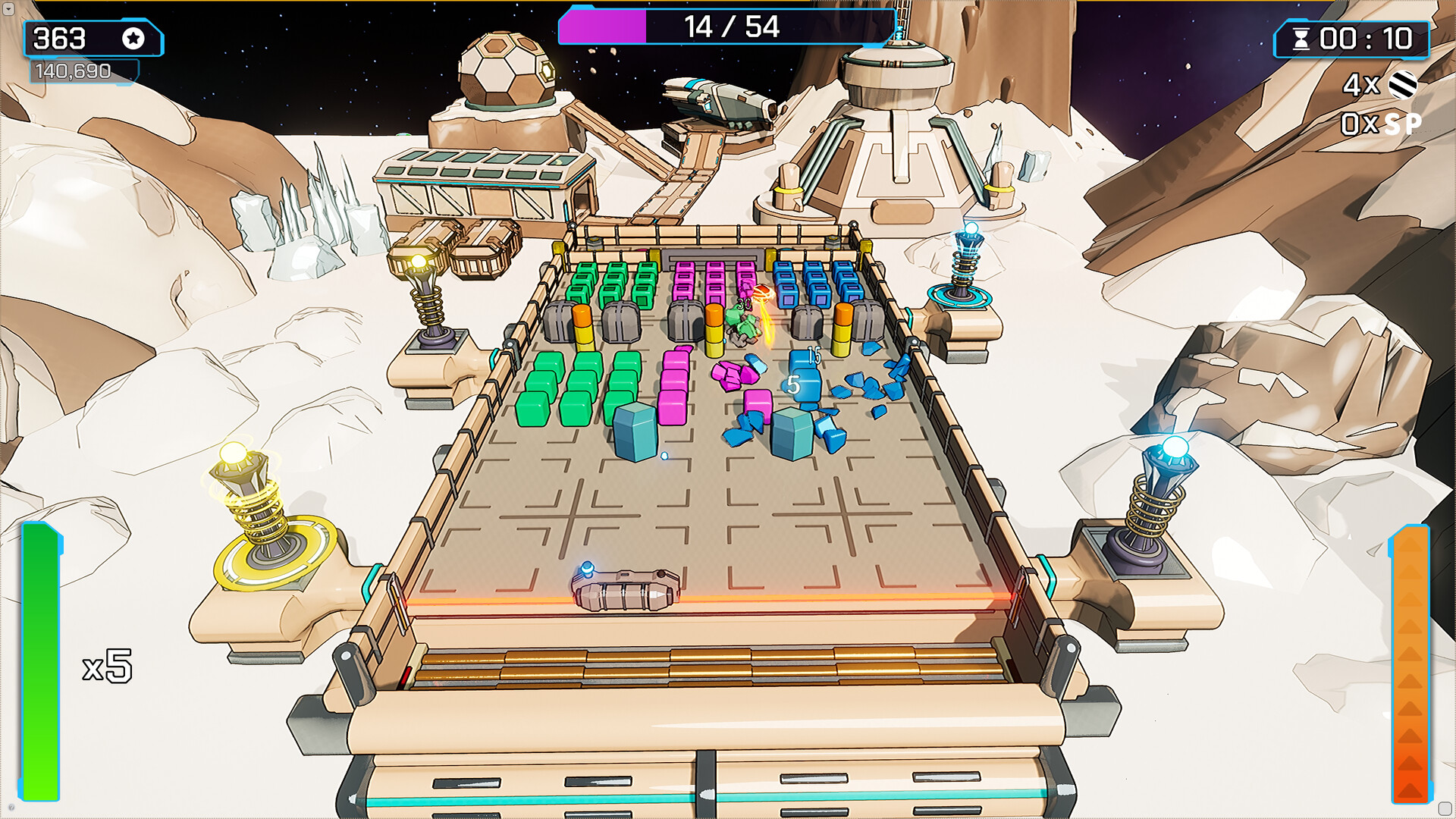 Cosmic Waves on Steam