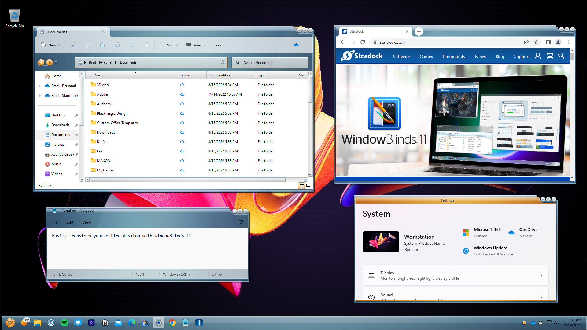WindowBlinds 11 on Steam