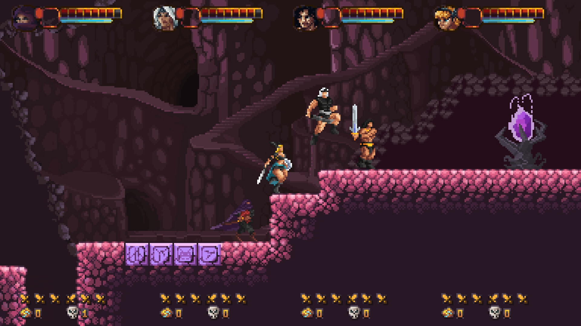 L’action game 2D in pixel art Abathor è in sviluppo per PC e console ...