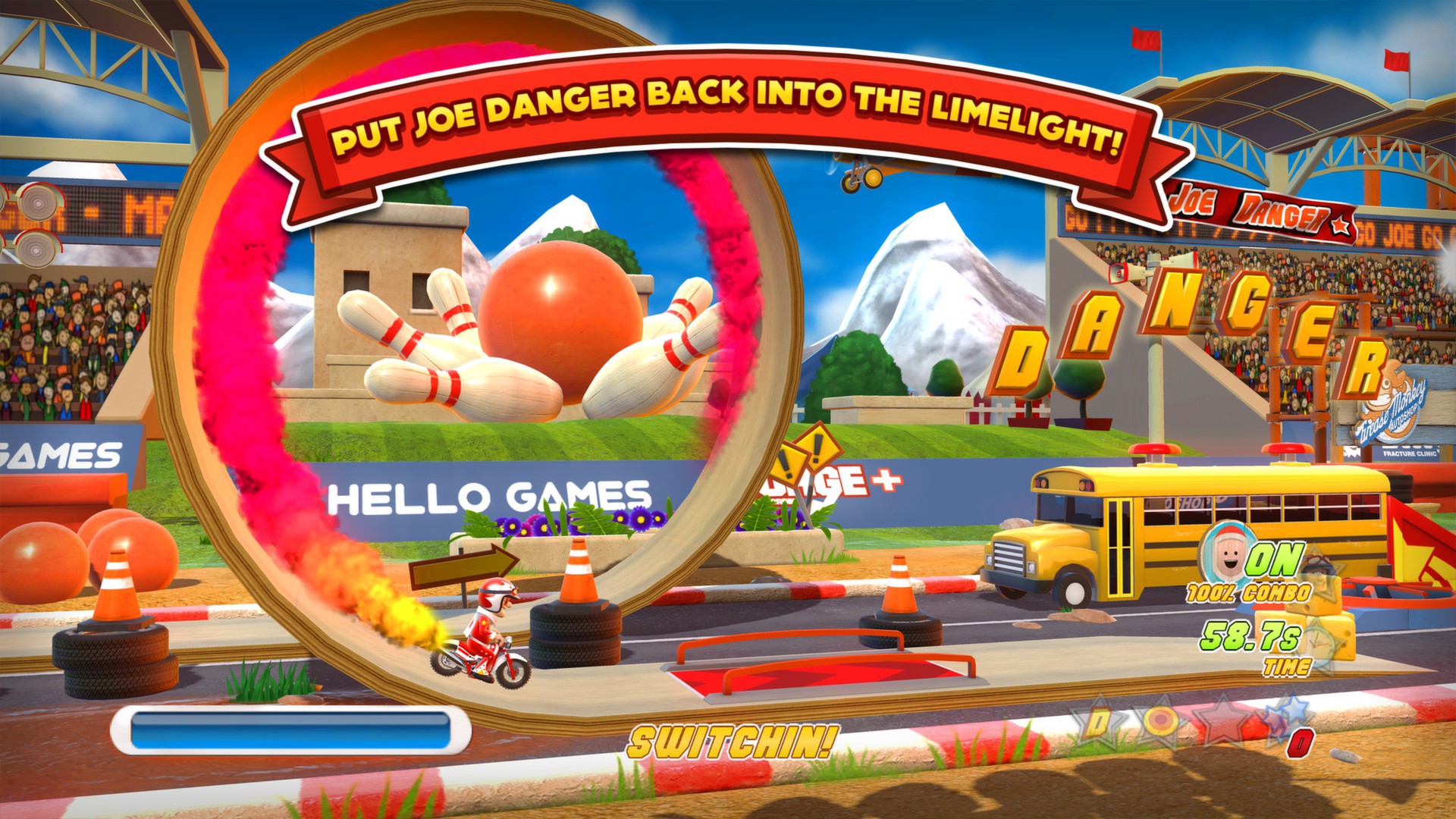 Save 77% on Joe Danger on Steam
