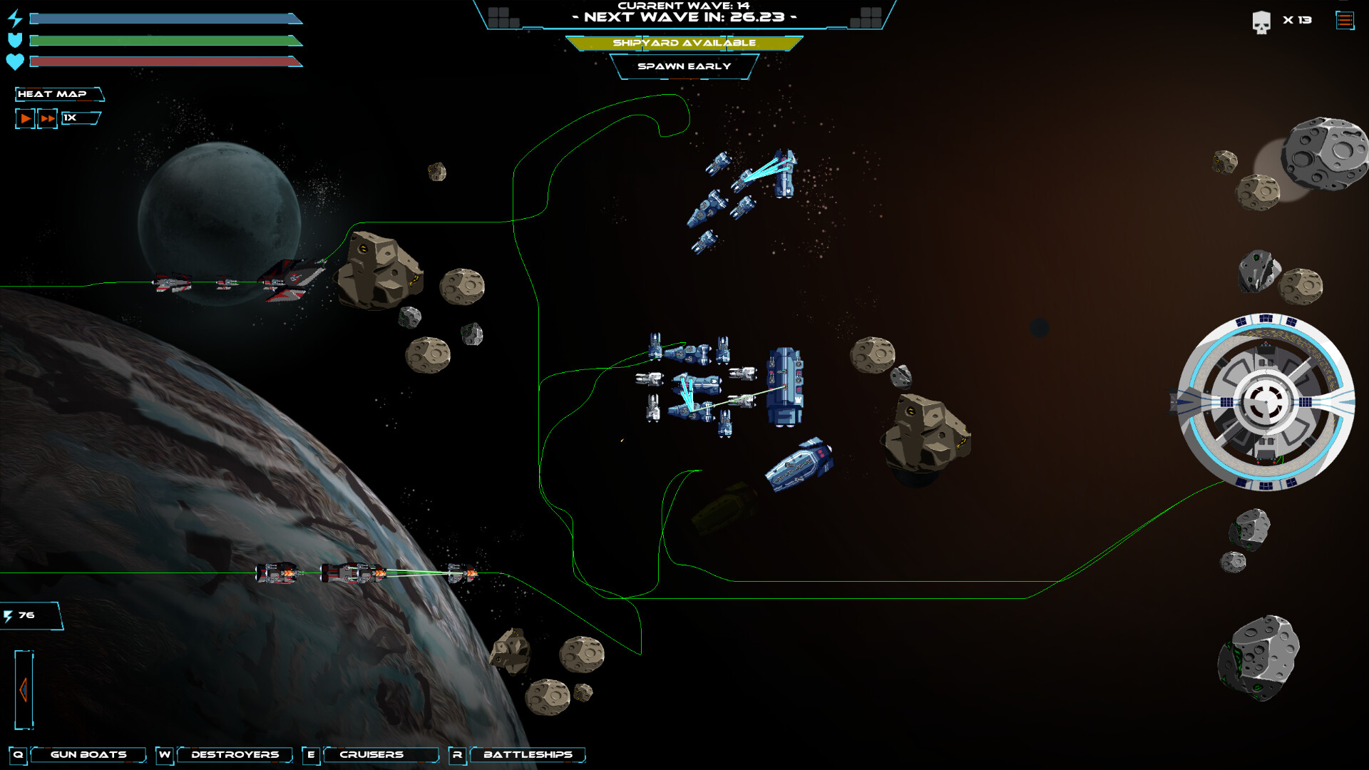 The Fall of Aether Station Screenshots · SteamDB