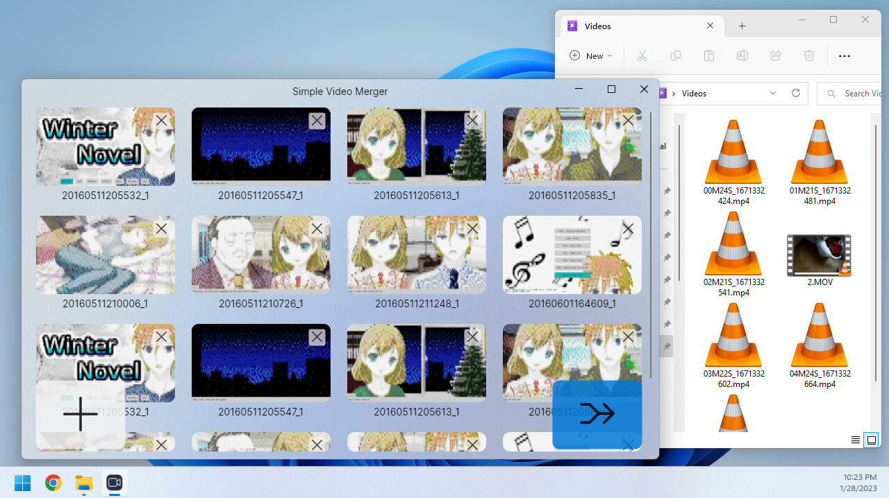 Simple Video Merger - Professional version upgrade on Steam