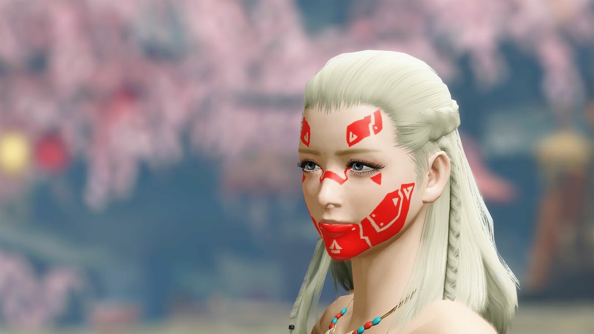 Monster Hunter Rise - "Mechanical" face paint on Steam