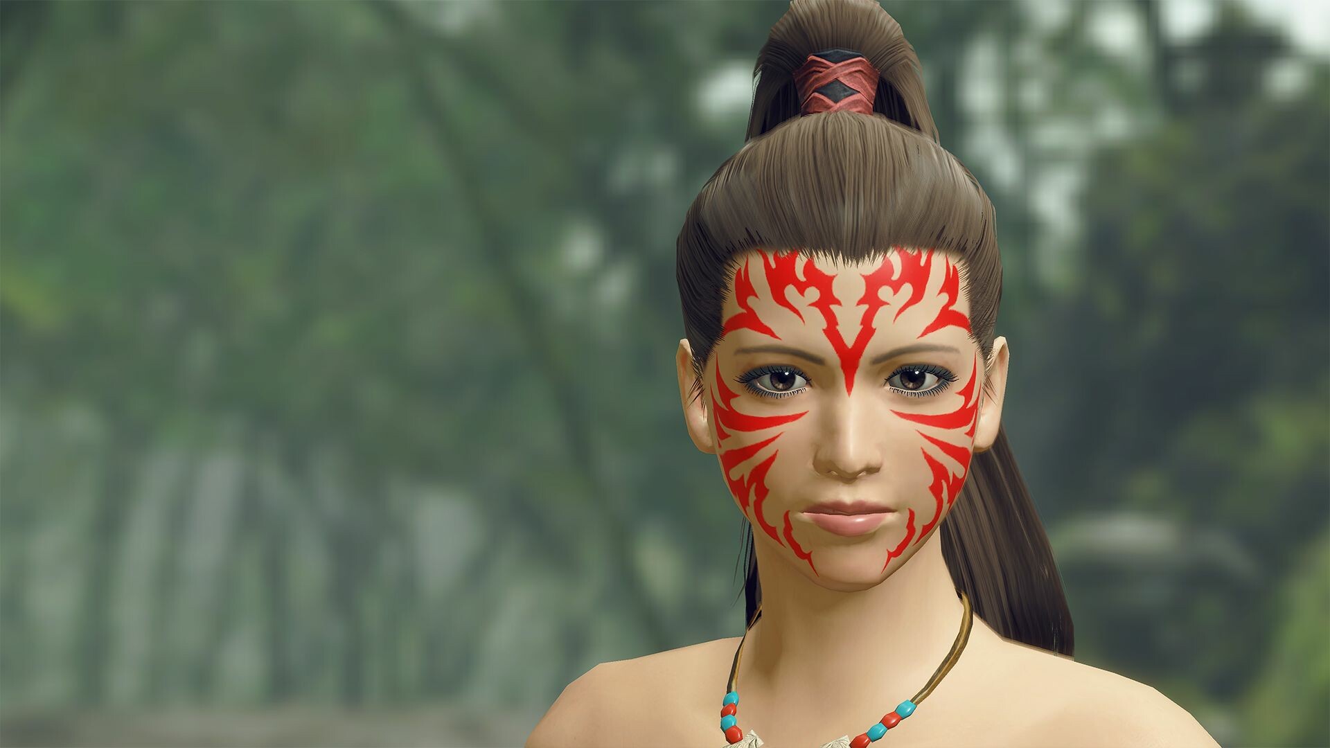 Monster Hunter Rise - "Risen" face paint on Steam