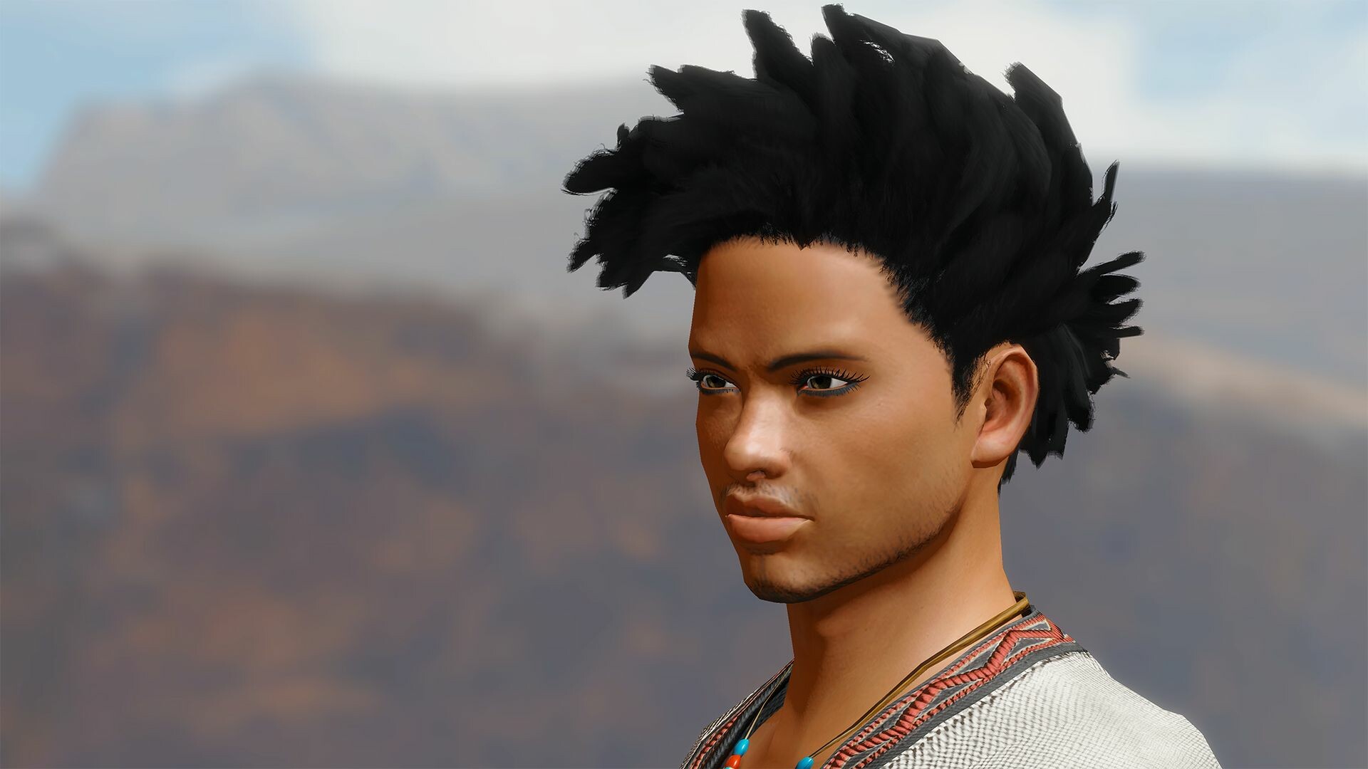 Monster Hunter Rise - "Bahari Locks" hairstyle on Steam