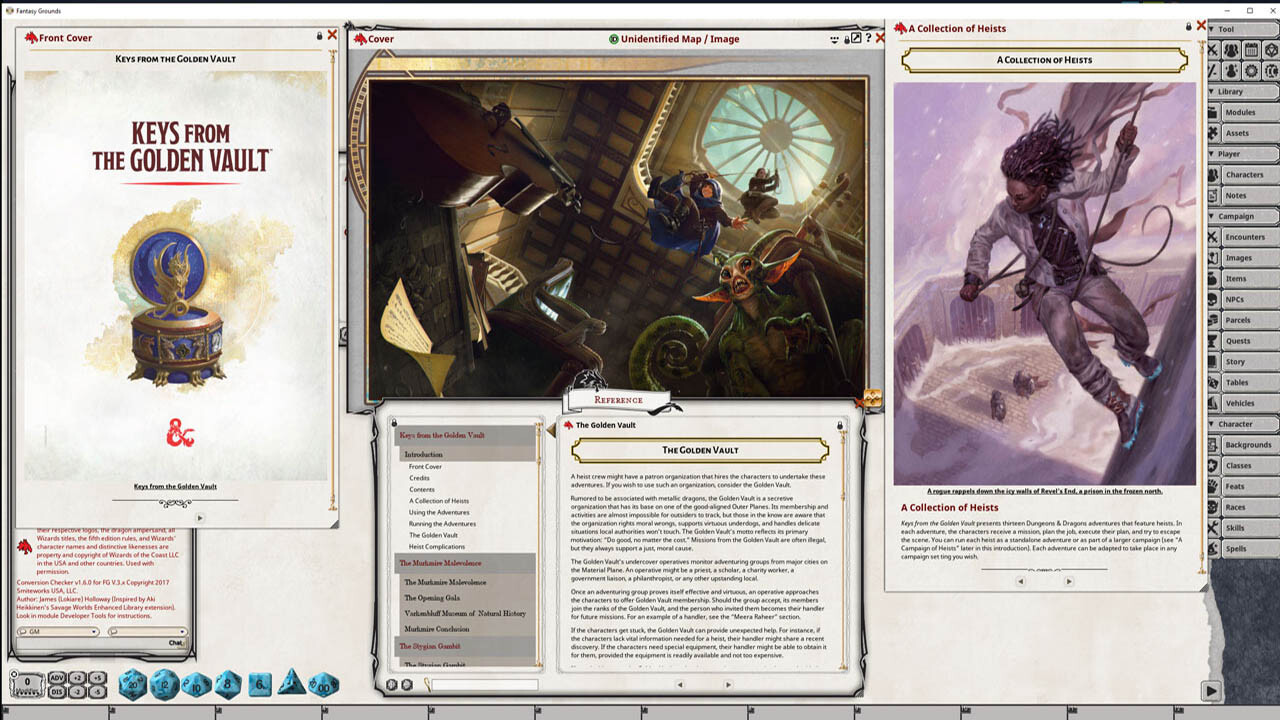 Fantasy Grounds - D&D Keys from the Golden Vault on Steam
