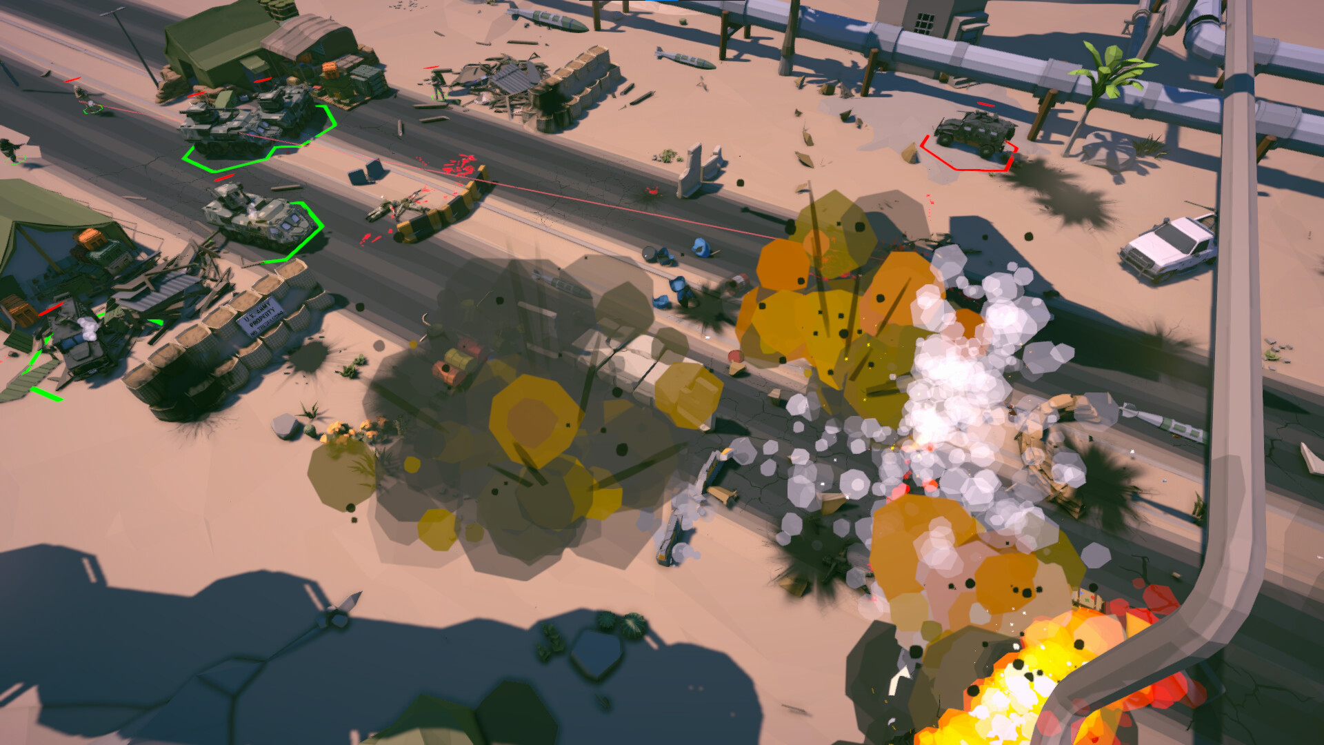 Operation: Polygon Storm Screenshots · SteamDB