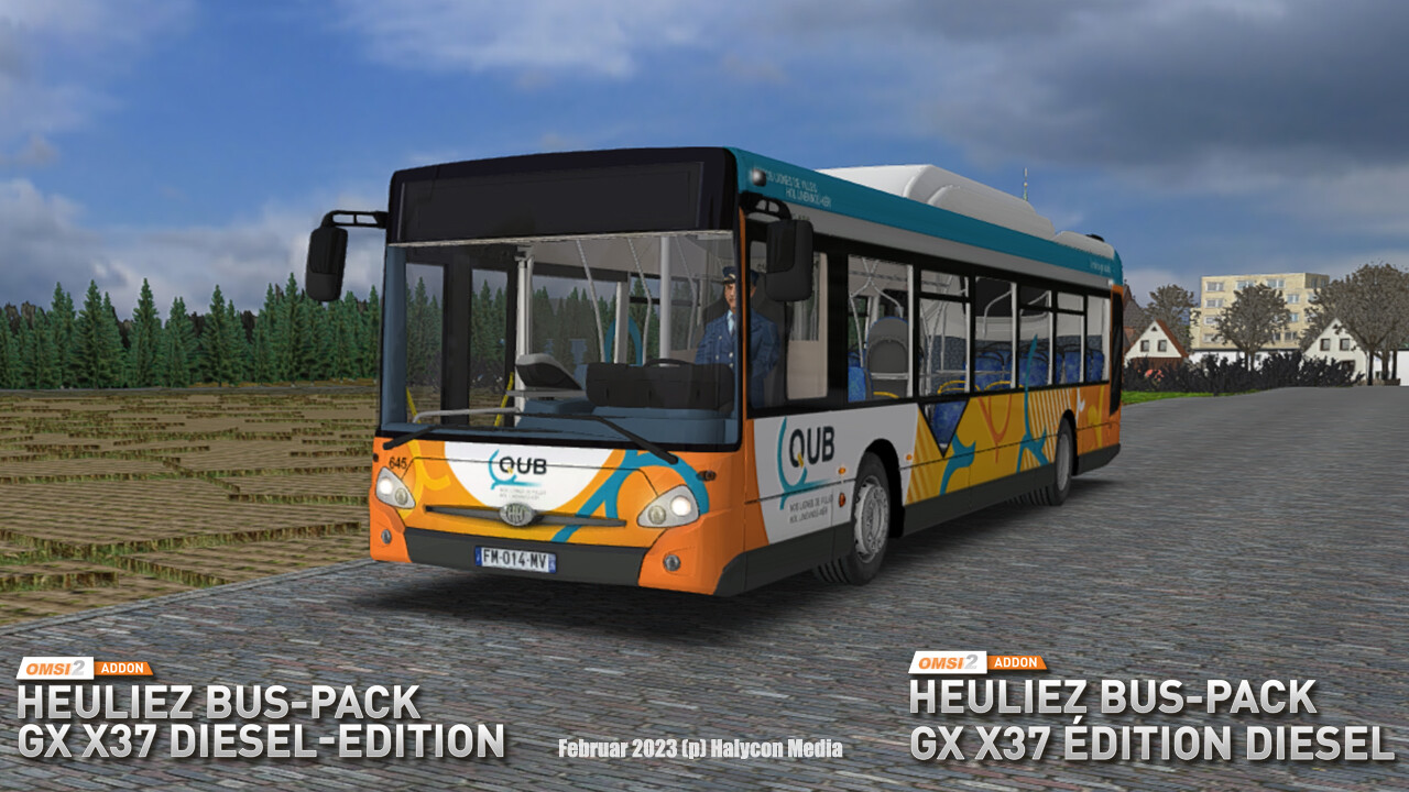 OMSI 2 Add-on Heuliez Bus-Pack GX x37 Diesel-Edition Screenshots · SteamDB