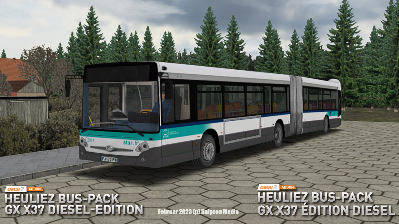 OMSI 2 Add-on Heuliez Bus Pack GX x37 Diesel Edition on Steam