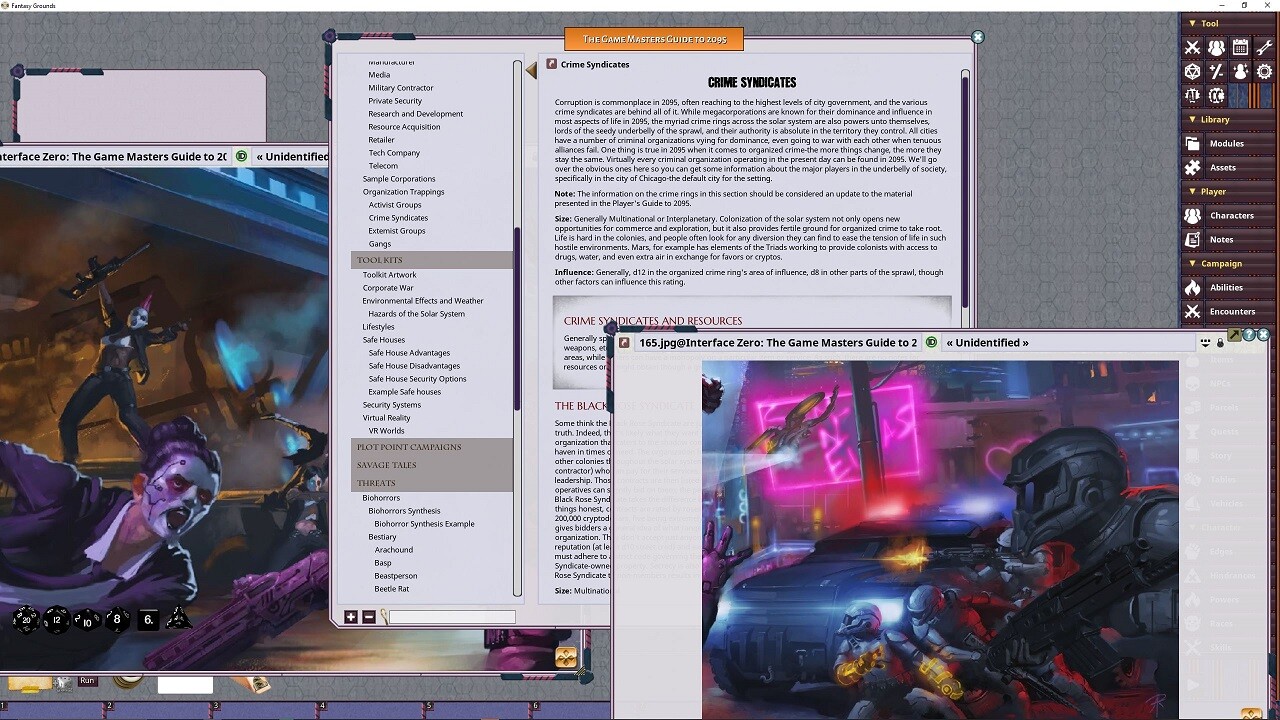 Fantasy Grounds - Interface Zero 3.0: The Game Master's Guide to 2095 ...