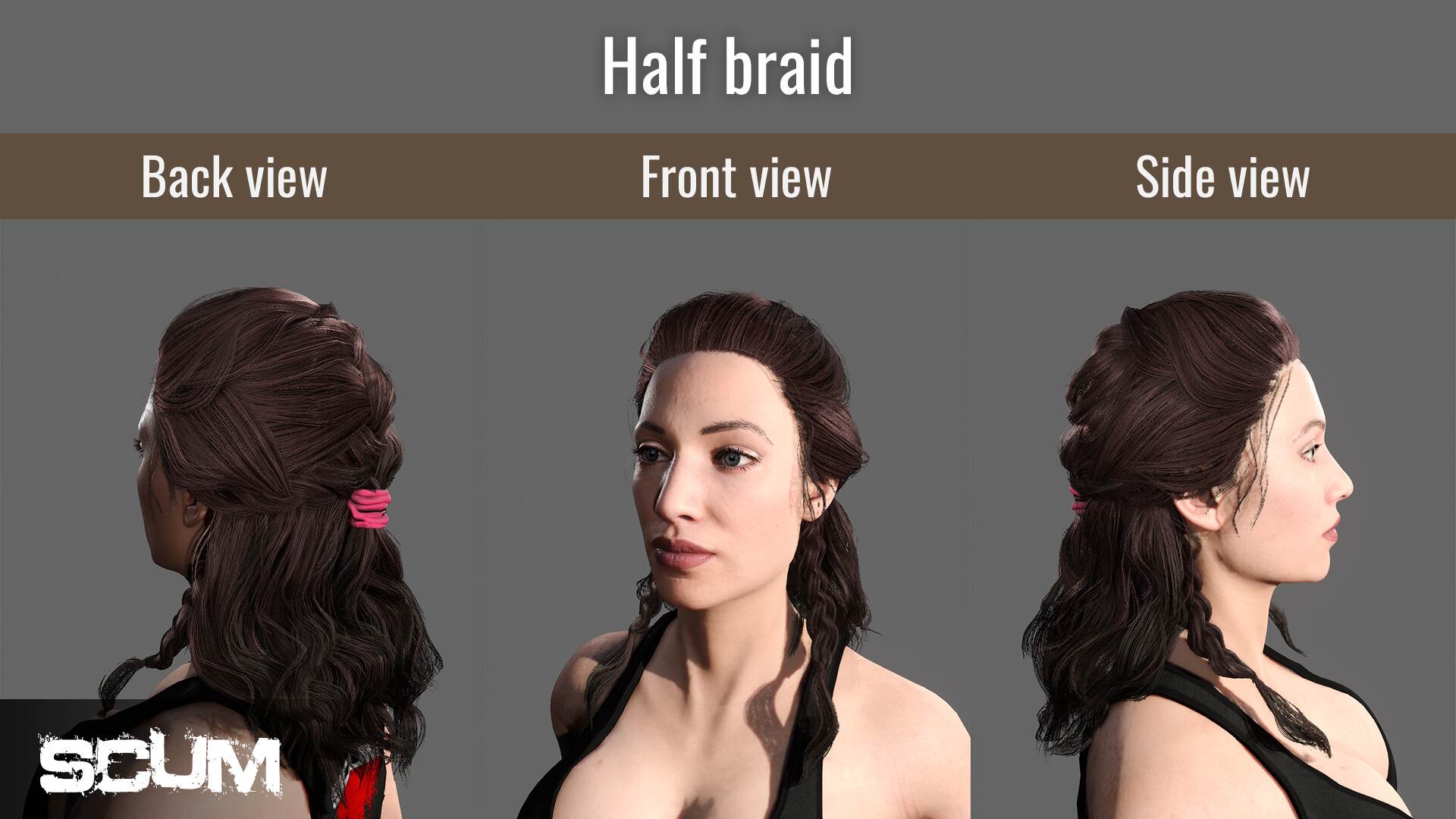 SCUM Female Hair Pack on Steam