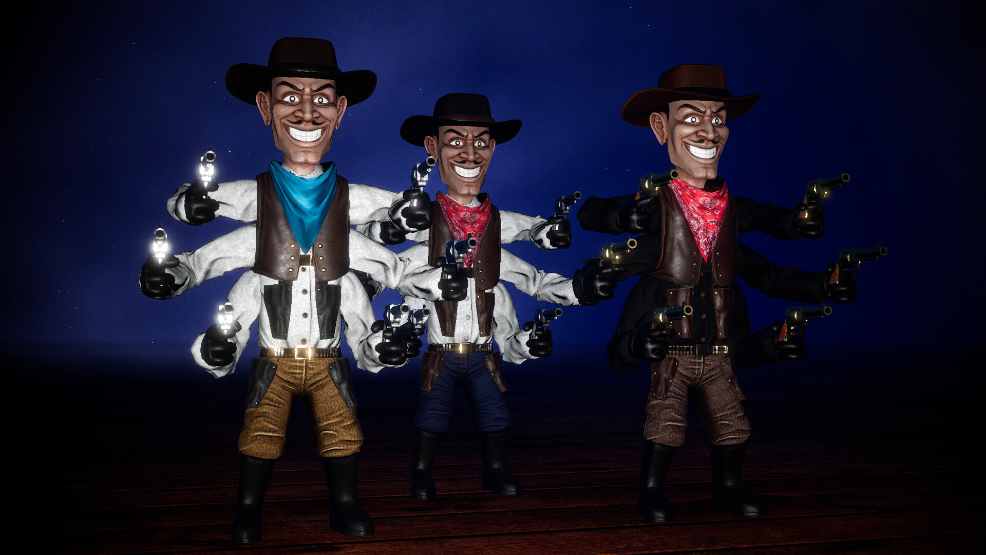 Puppet Master: The Game - Full Moon Toys - Blade & Sixshooter Skins on ...
