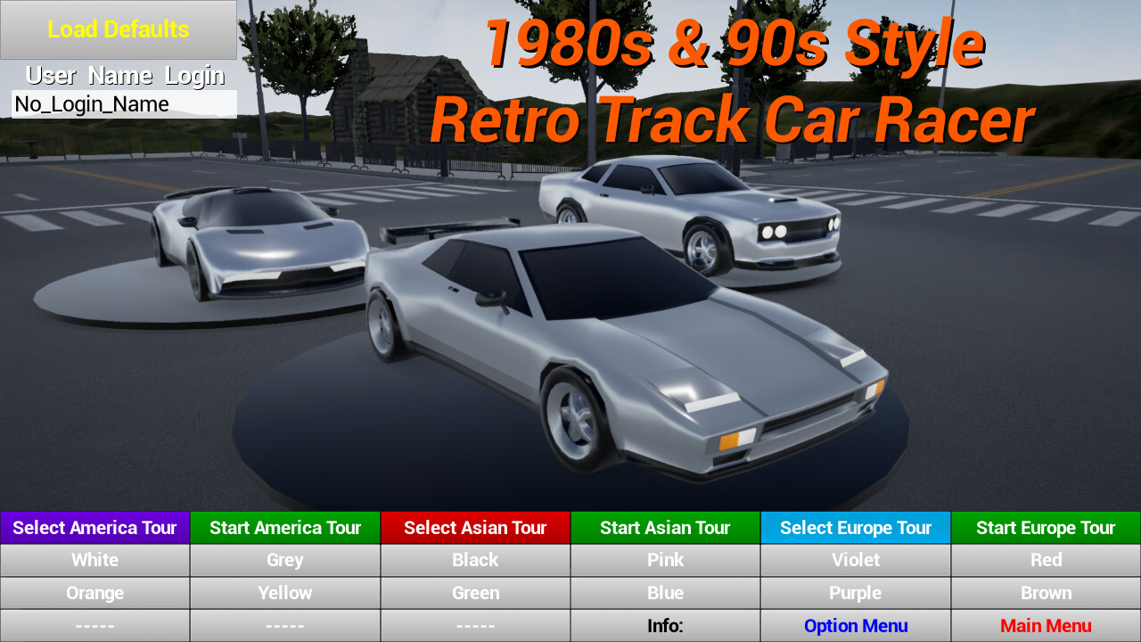 1980s & 90s Style - Retro Track Car Racer on Steam