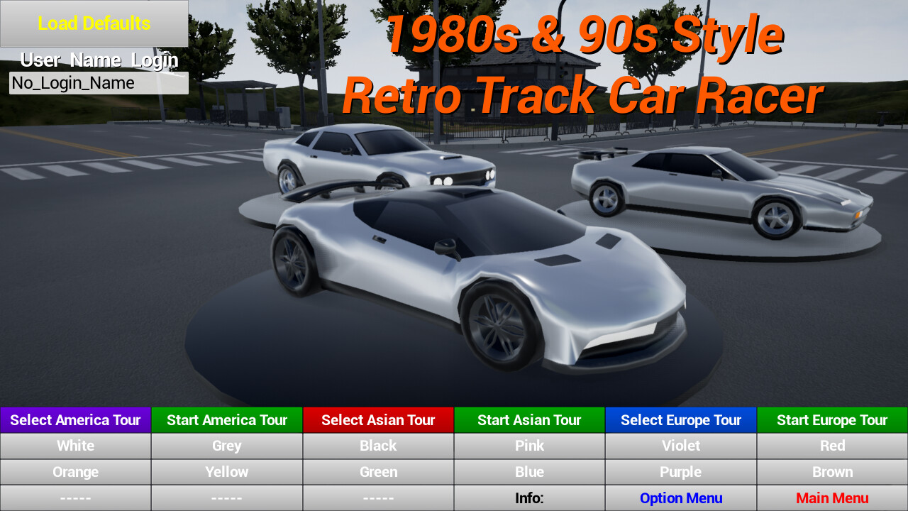 1980s & 90s Style - Retro Track Car Racer on Steam