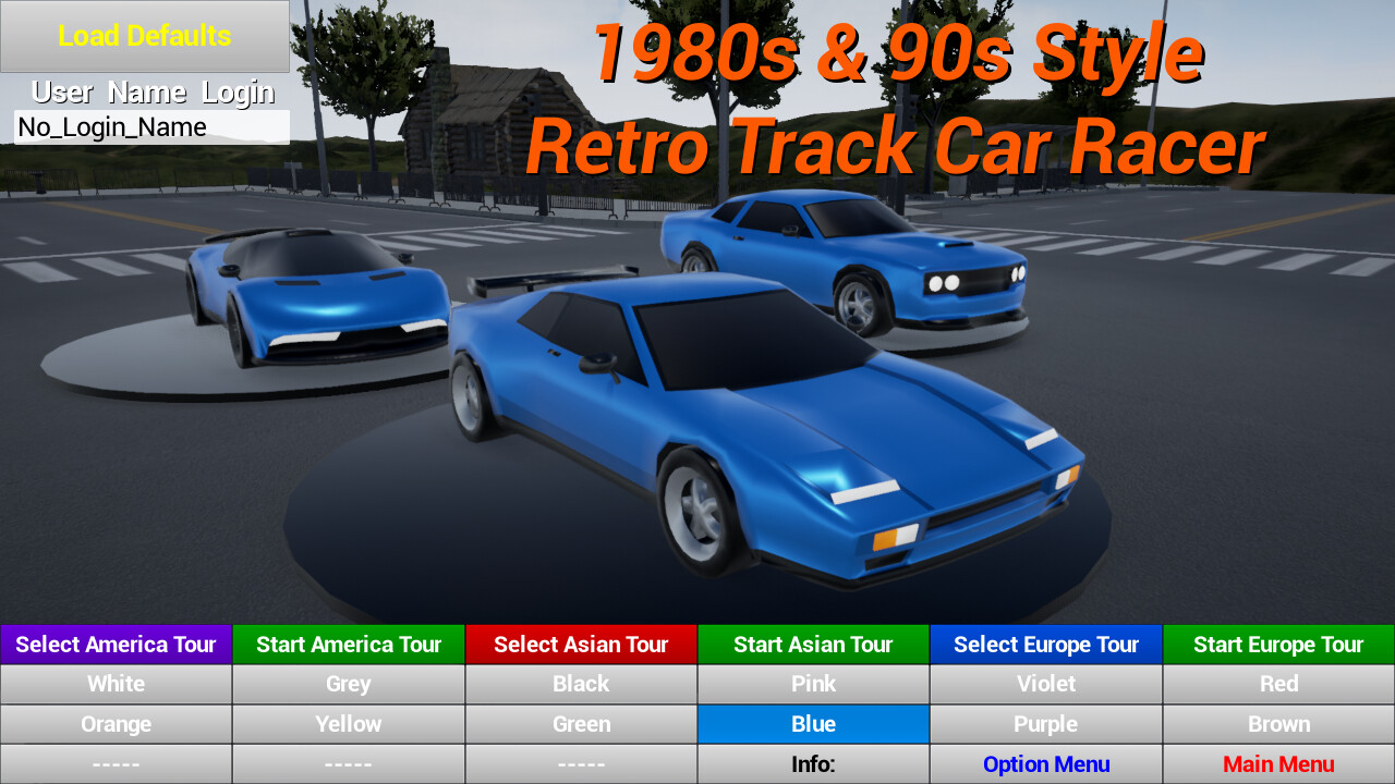 1980s & 90s Style - Retro Track Car Racer on Steam