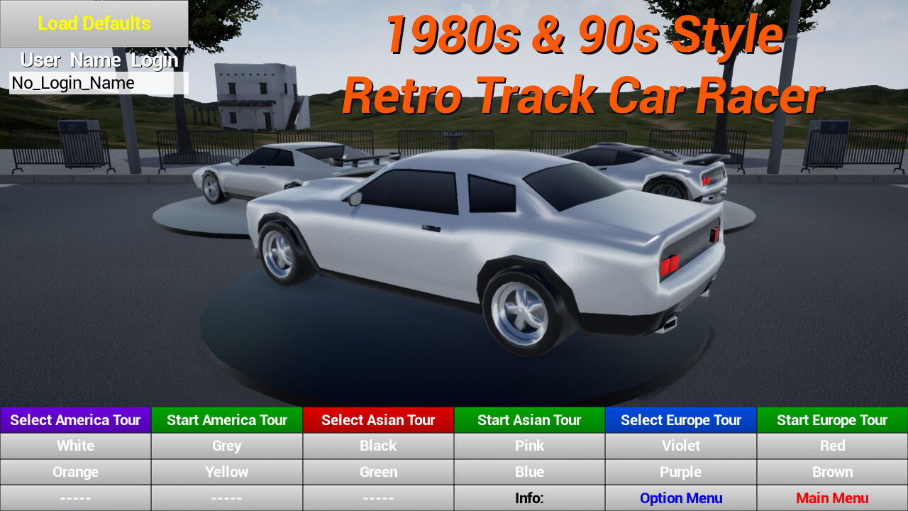 1980s & 90s Style - Retro Track Car Racer on Steam