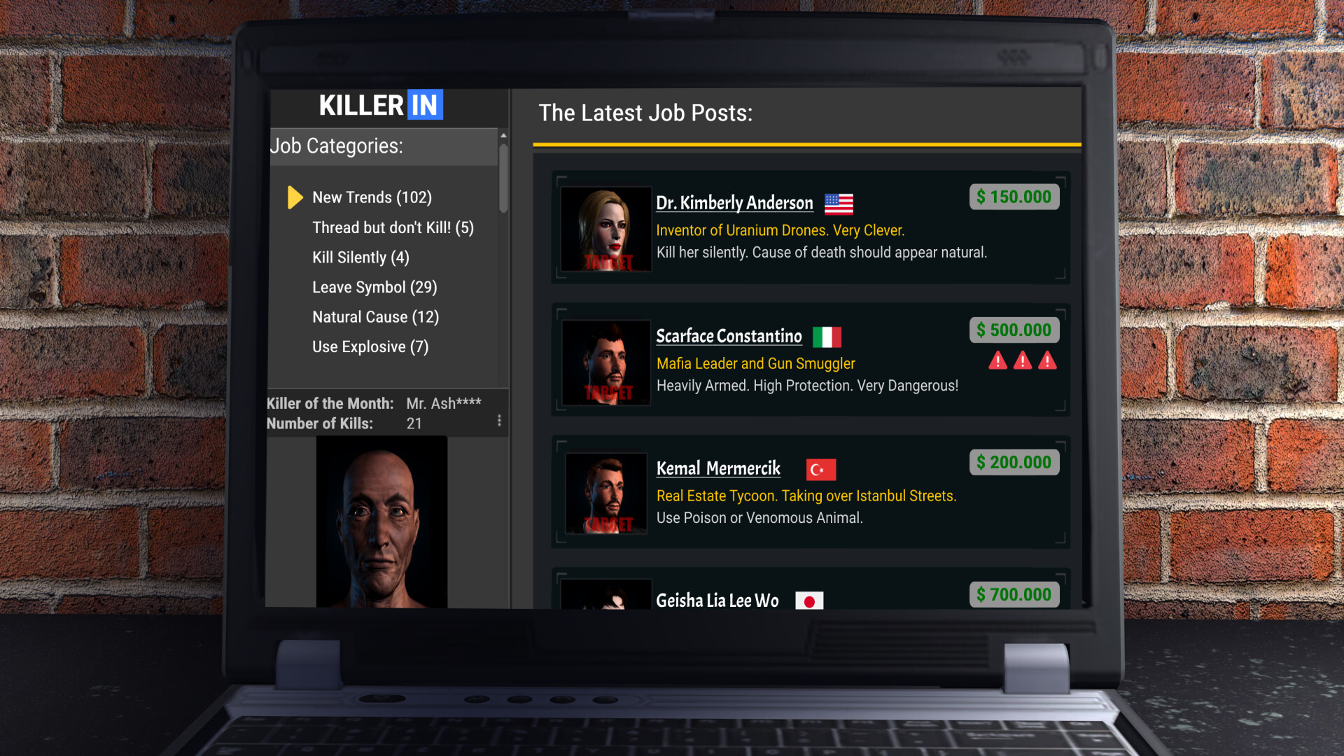 Hired - Assassin Simulator on Steam