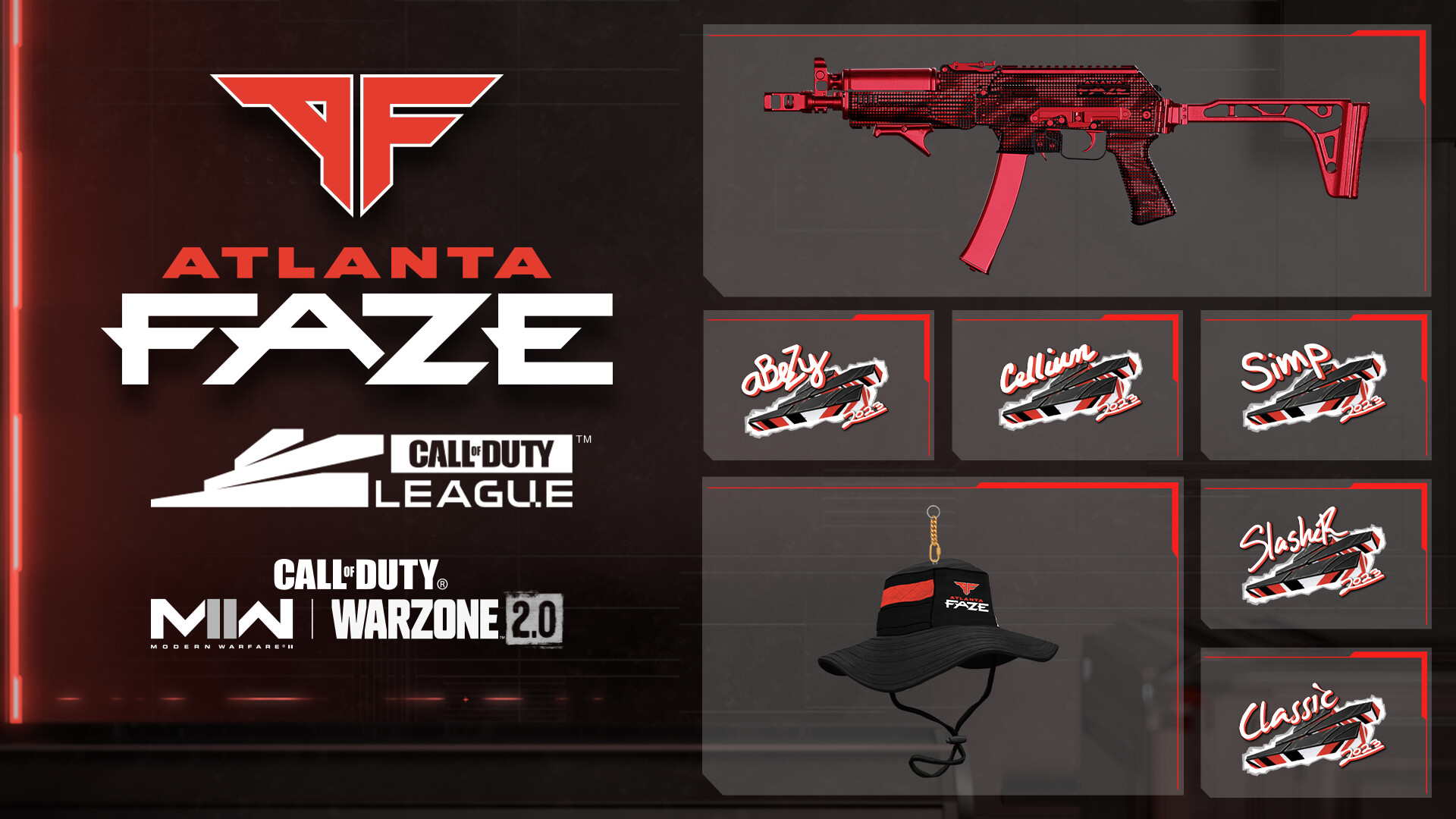 Call of Duty League™ - Atlanta FaZe Team Pack 2023 Screenshots · SteamDB