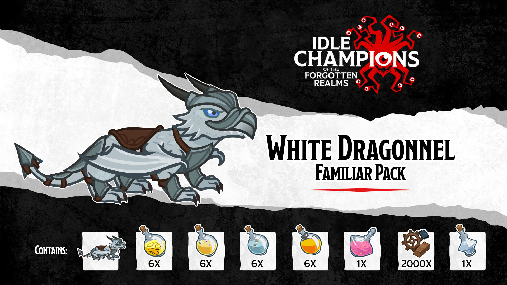 Idle Champions - White Dragonnel Familiar Pack Screenshots · SteamDB
