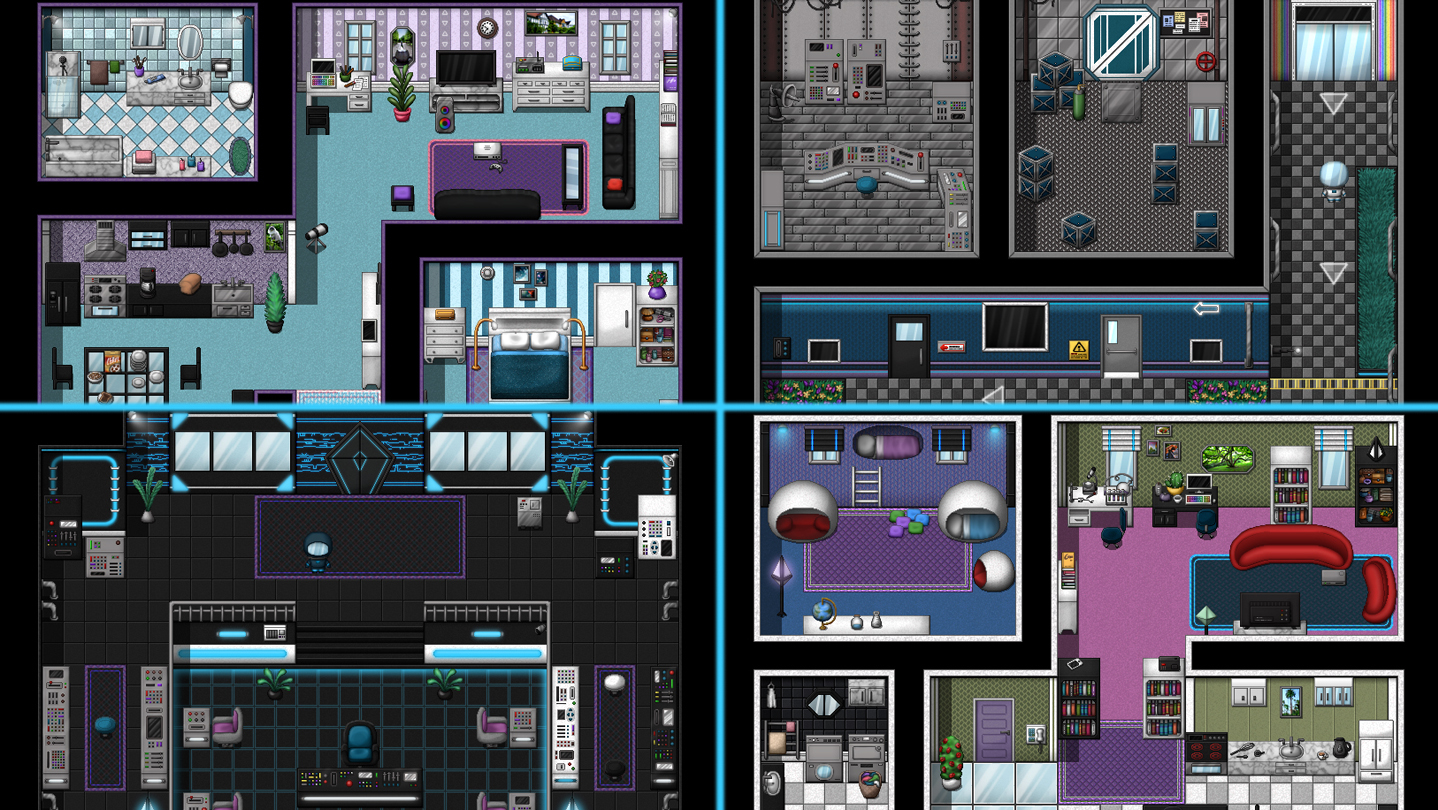 RPG Maker MV - Sci-Fi and Modern Tileset - Interior Steam Charts · SteamDB