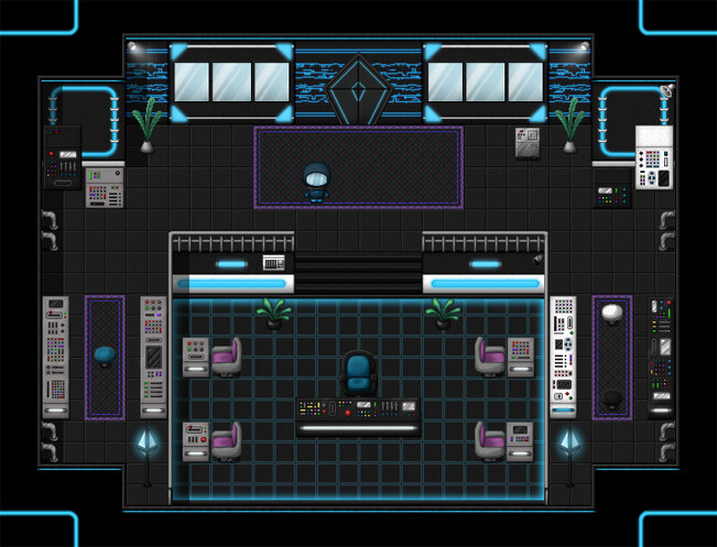 RPG Maker MZ - Sci-Fi and Modern Tileset - Interior on Steam