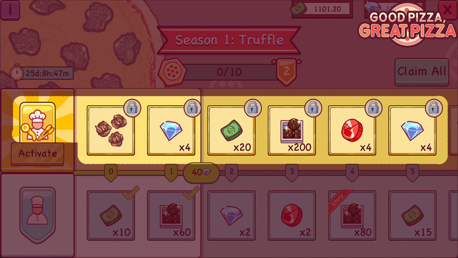 Good Pizza, Great Pizza - Chef's Pass - Pizza Pass Season 1 Screenshots ...