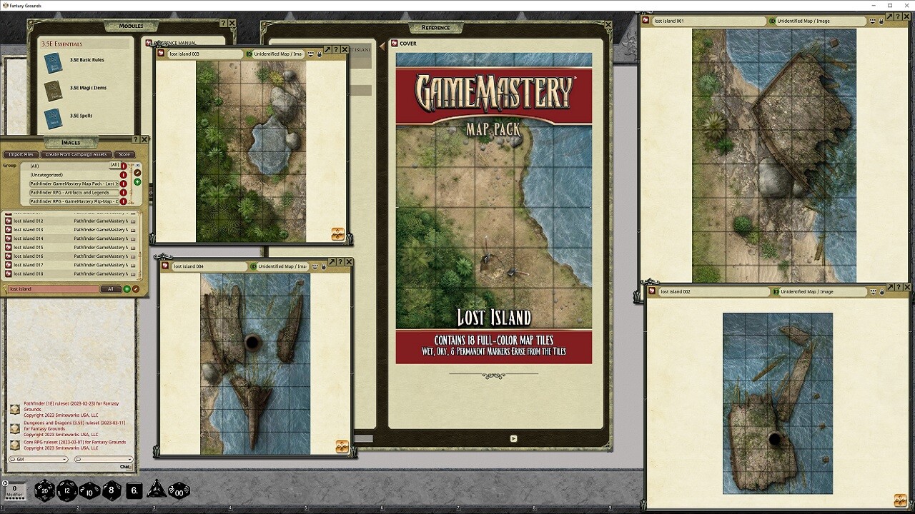 Fantasy Grounds - Pathfinder RPG - GameMastery Map Pack: Lost Island on ...