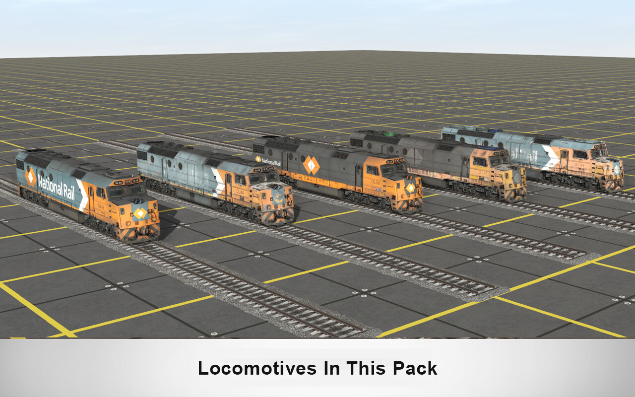 Trainz 2022 DLC - ANR DL Class National Rail Pack on Steam