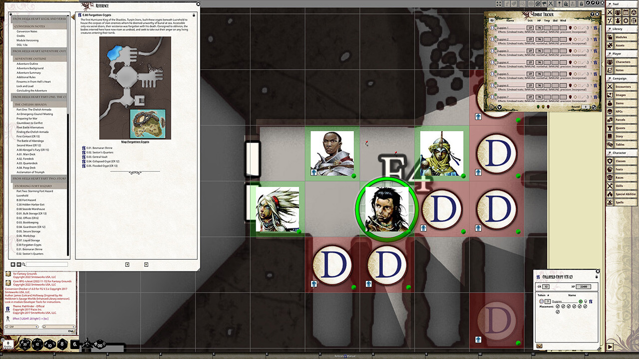 Fantasy Grounds - Pathfinder RPG - Skull & Shackles AP 6: From Hell's Heart on Steam
