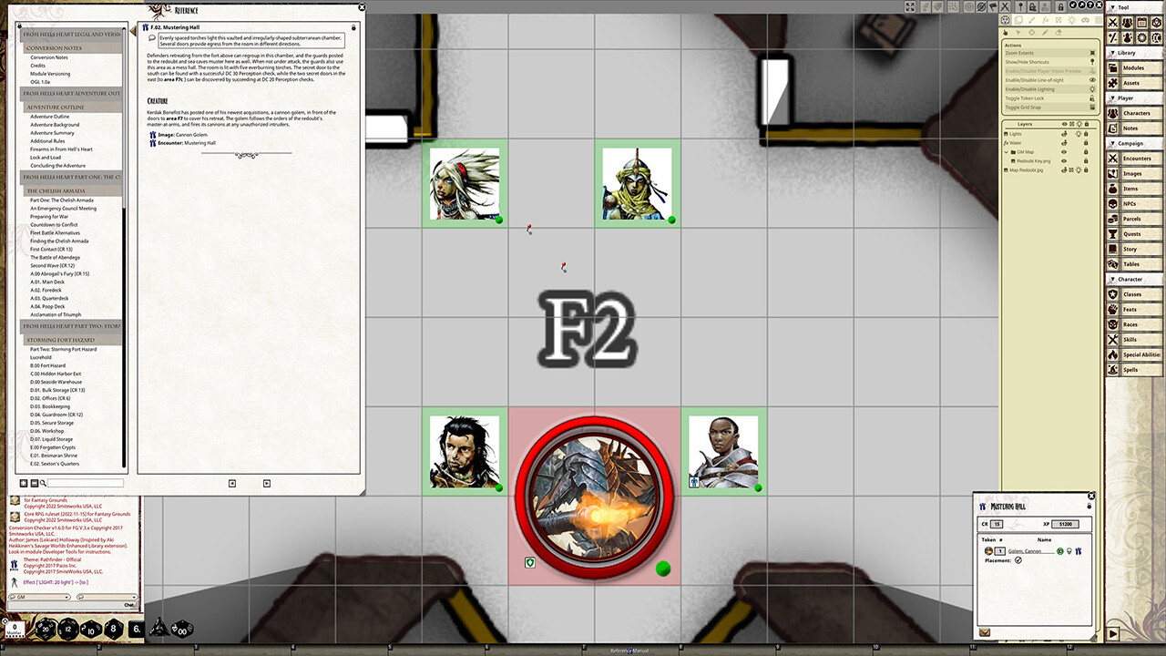 Fantasy Grounds - Pathfinder RPG - Skull & Shackles AP 6: From Hell's Heart on Steam