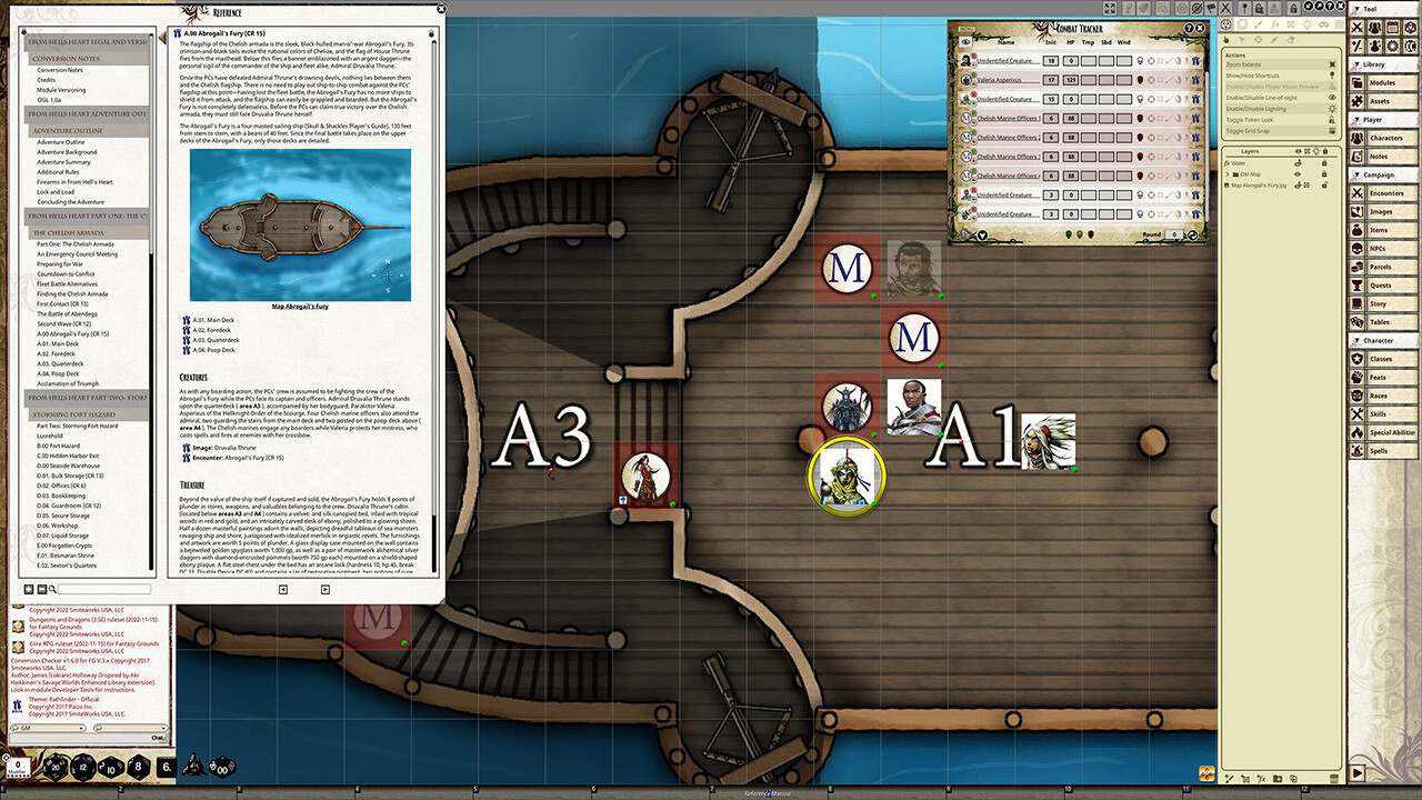 Fantasy Grounds - Pathfinder RPG - Skull & Shackles AP 6: From Hell's Heart on Steam