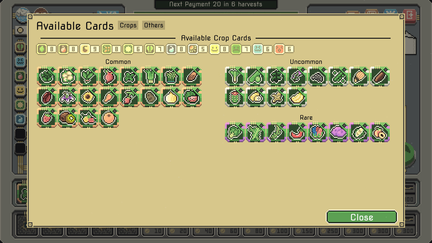 Steam：Crop Rotation