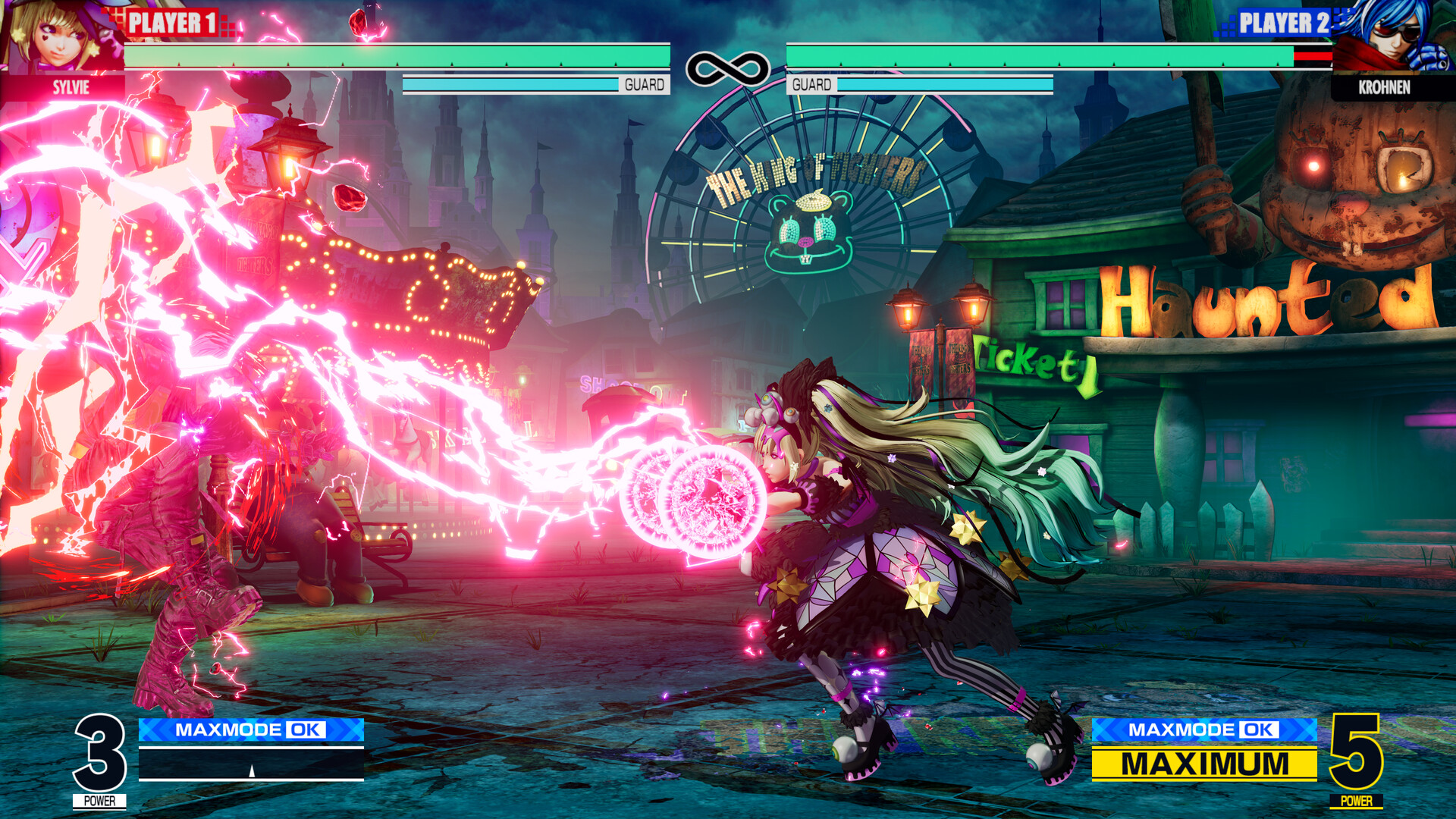 KOF XV DLC Character "SYLVIE PAULA PAULA" on Steam