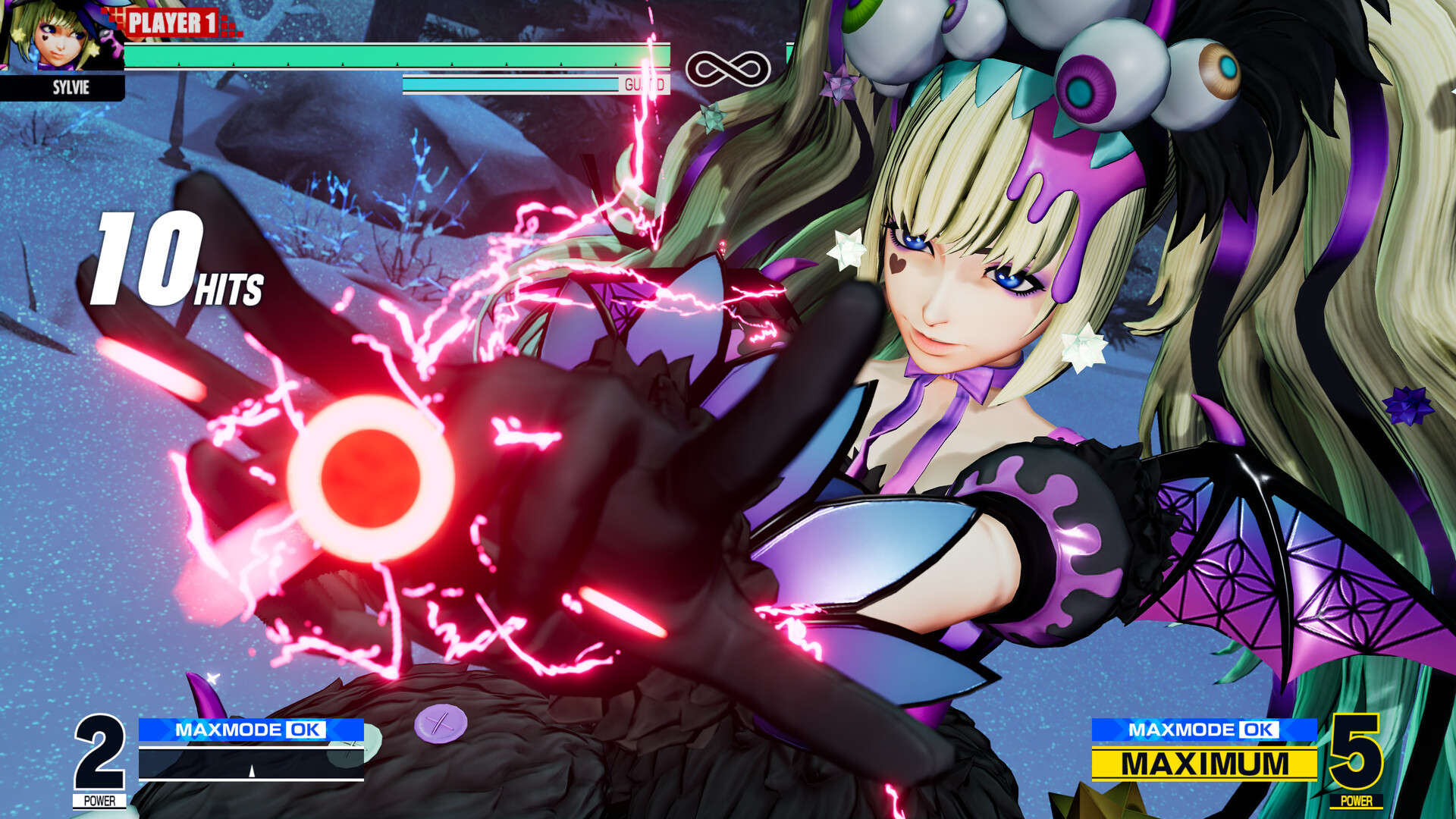 KOF XV DLC Character "SYLVIE PAULA PAULA" on Steam
