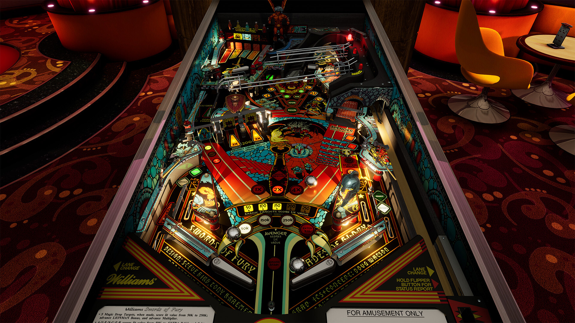 Pinball FX - Williams Pinball: Swords of Fury™ di Steam