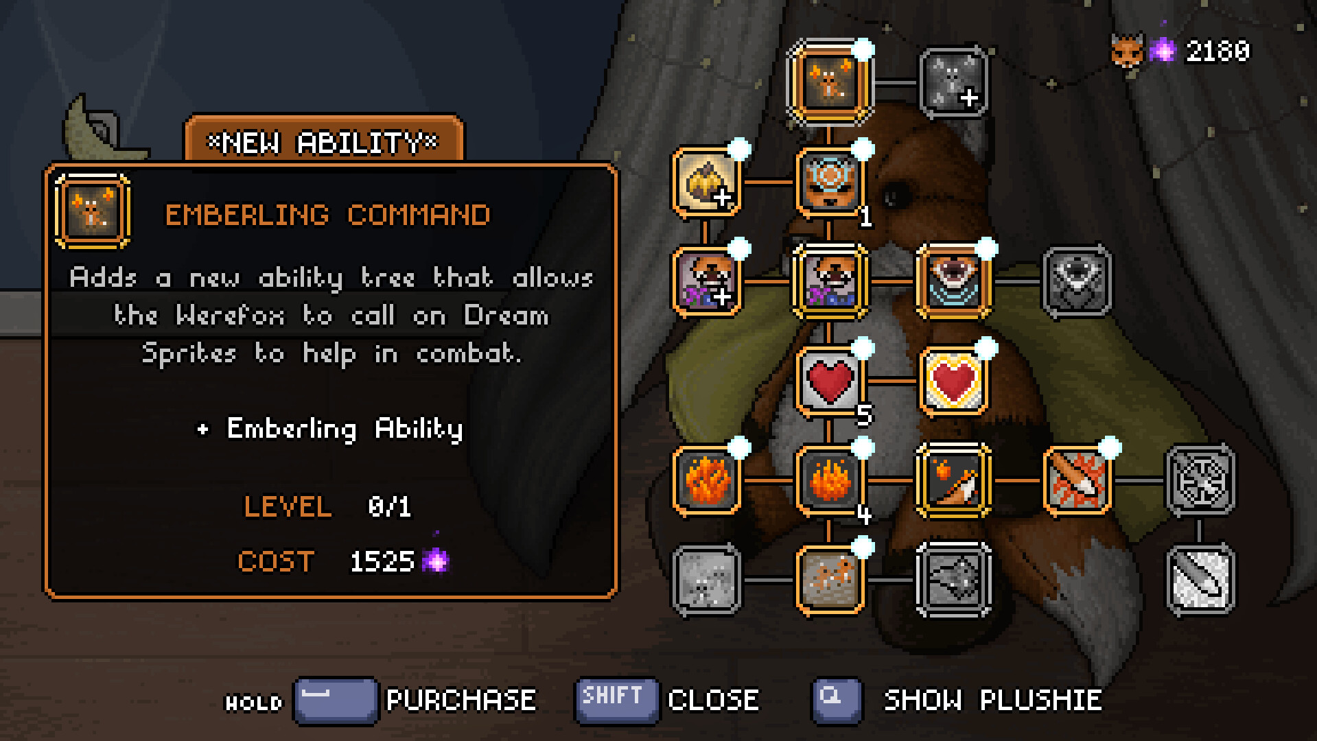 Ember the Werefox no Steam