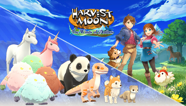 HM:The Winds of Anthos_Animal Avalanche Pack! · Harvest Moon: The Winds ...