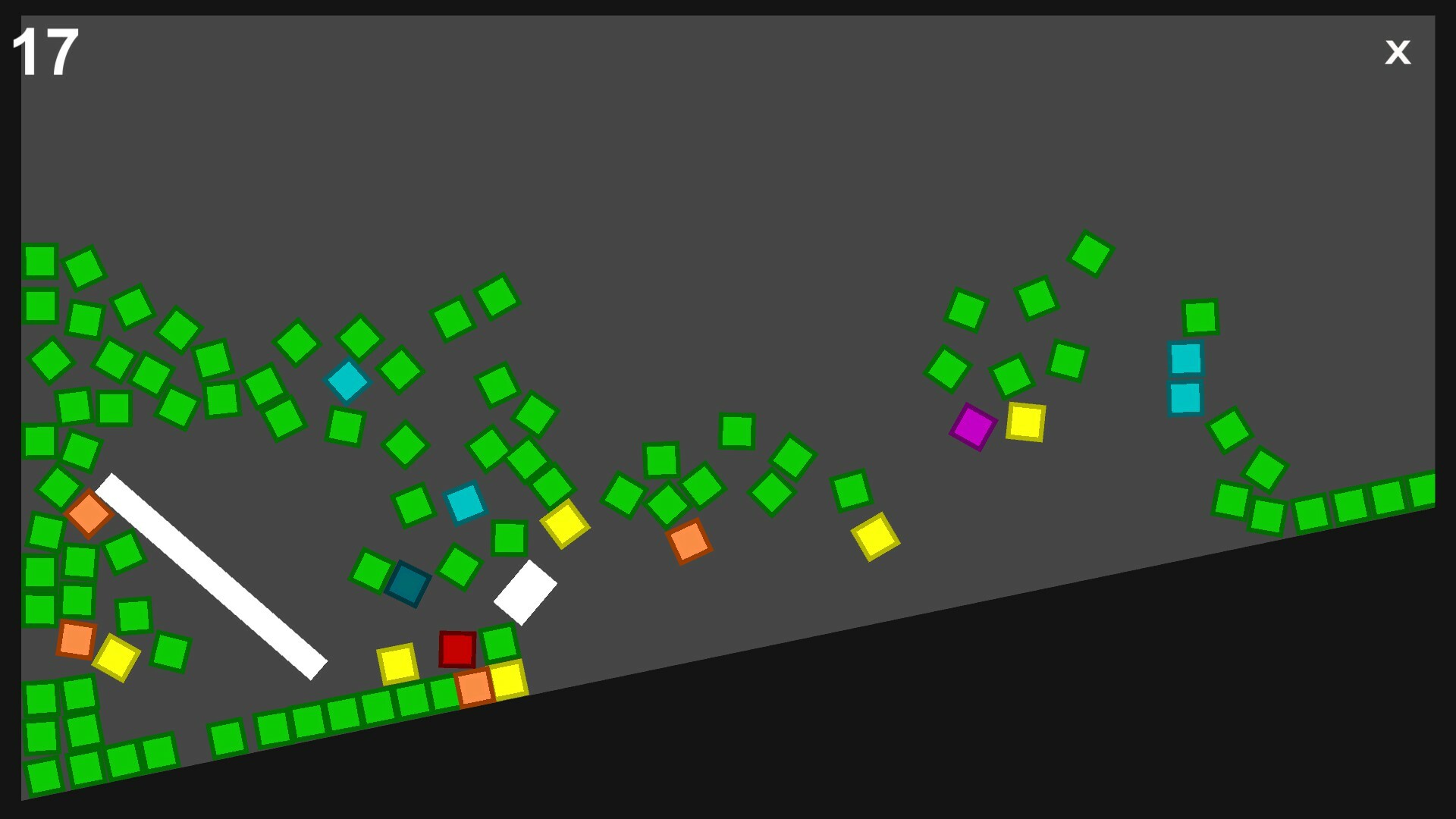 Green Squares on Steam