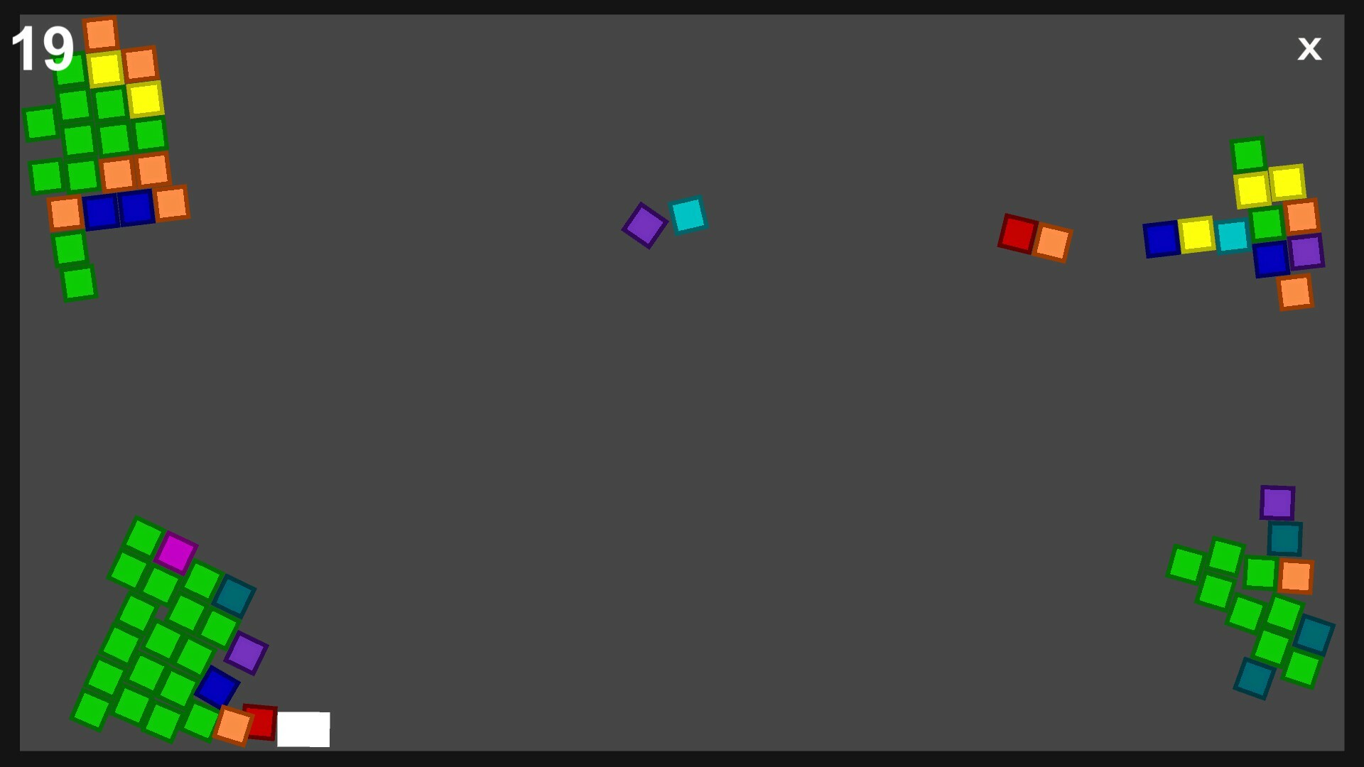 Green Squares on Steam