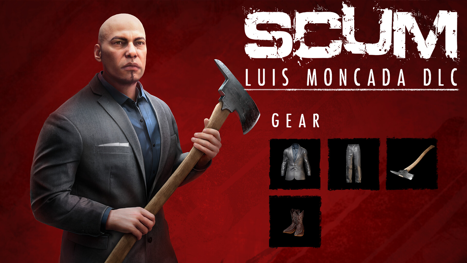 SCUM Luis Moncada character pack on Steam