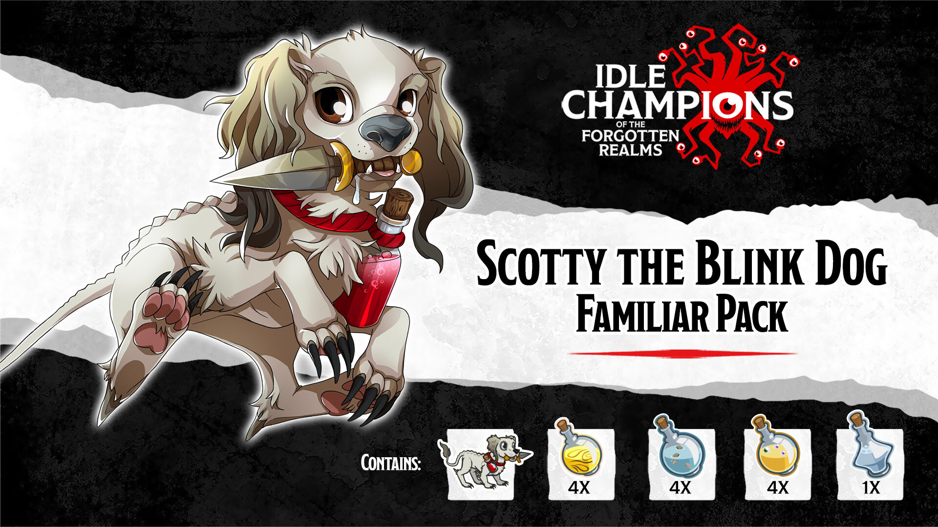 Idle Champions - Scotty the Blink Dog Familiar Pack on Steam