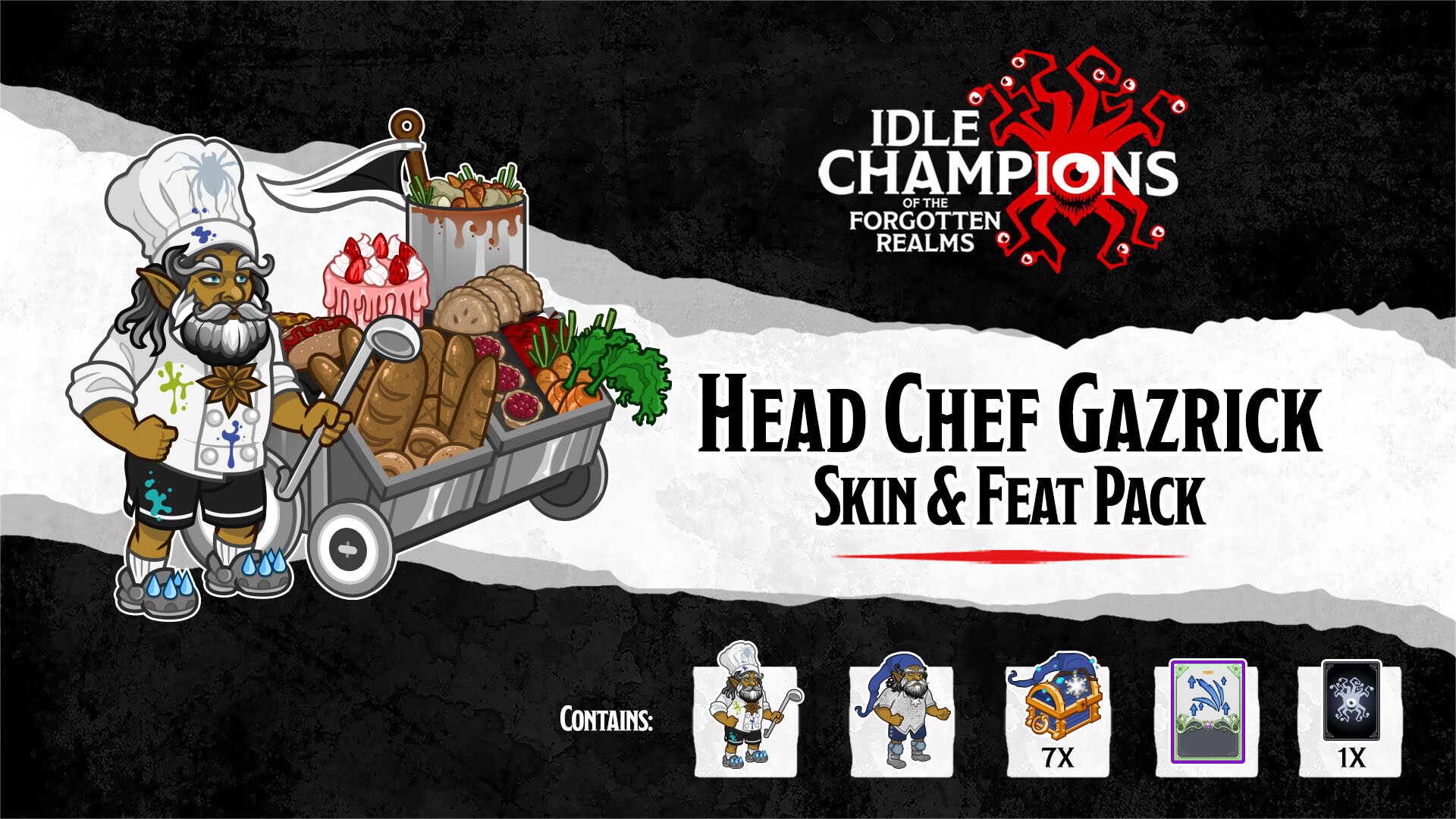 Idle Champions - Head Chef Gazrick Skin & Feat Pack on Steam