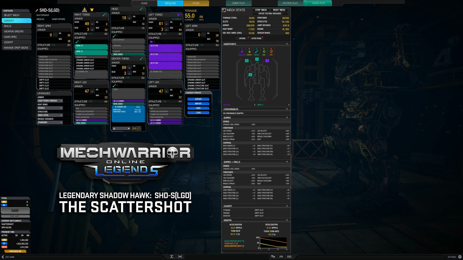 MechWarrior Online™ - Scattershot Legendary Mech Pack on Steam