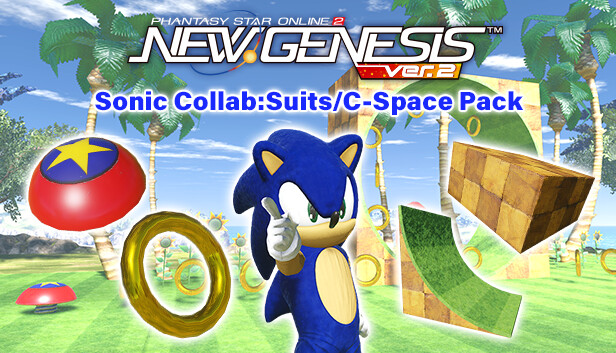 Phantasy Star Online 2 New Genesis - Sonic Collab: Suits/C-Space Pack ...